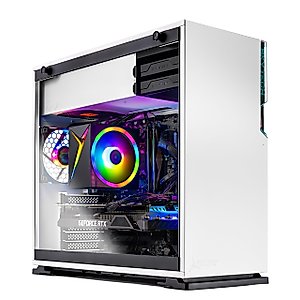 Skytech Gaming Shiva Gaming PC Desktop – Intel Core i5 11400F 2.6 GHz, AMD RX 6600, 1TB NVME SSD, 16GB DDR4 RAM 3200, 650W Gold PSU, 11AC Wi-Fi, Windows 11 Home 64-bit,White