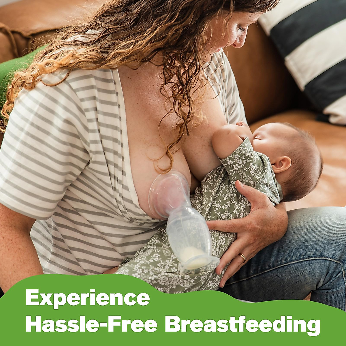 haakaa Manual Breast Pump for Breastfeeding, BPA Free, 4oz/100ml