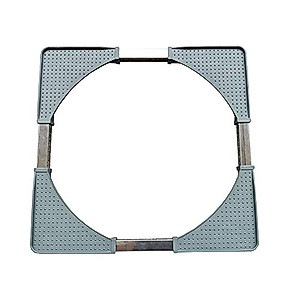 Washing Machine Base Refrigerator Stand Universal Mobile Base Multi-Functional Size Adjustable Base With 4 Strong Feet for Washer Dryer and Washing Machine Dolly (4 feet)