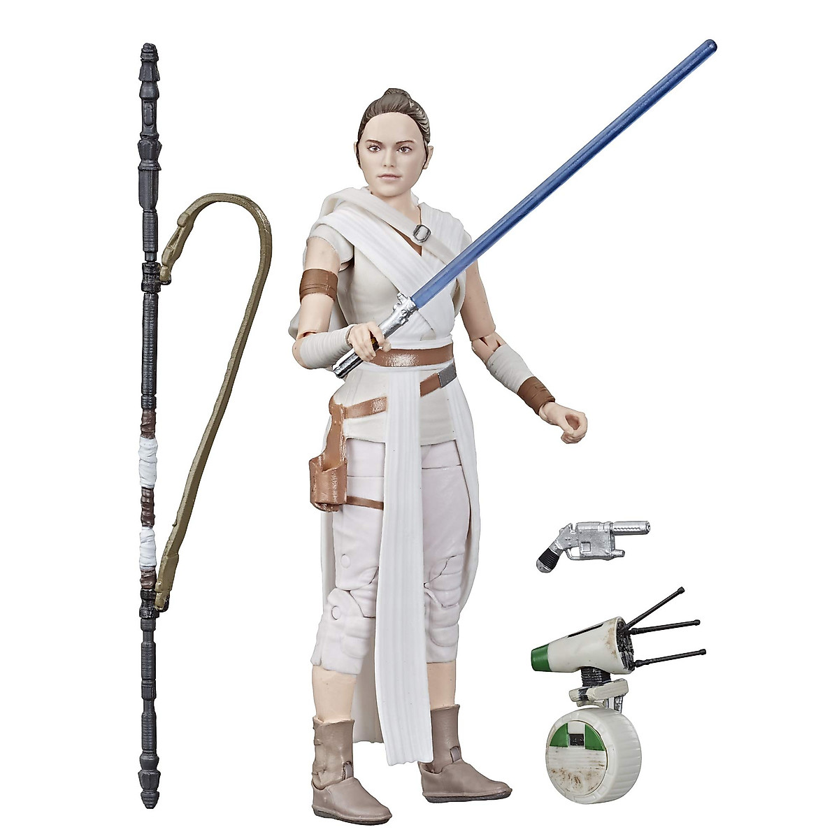 STAR WARS The Black Series Rey Toy 6" Scale Collectible Action Figure, Kids Ages 4 & Up