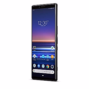Sony Xperia 1 with Alexa Hands-Free - Unlocked Smartphone - 128GB - Black - (US Warranty) in 6.5" 4K HDR OLED Display