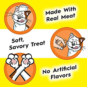 TEMPTATIONS Meaty MixUps with Chicken & Turkey Savory Cat Treats, 4.12 oz. Pouch