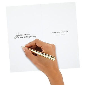 Hallmark Pack of Christmas Money or Gift Card Holders, Gold Glitter Christmas Tree (10 Cards with Envelopes), 41 (5XXH2326)