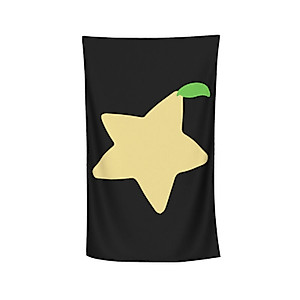 Zahika Paopu Fruit Beach Towel Absorbent Bathroom Towels Beach Towels Oversized Super ​32x52 Inch