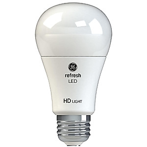 GE Refresh LED Light Bulbs, 40 Watt, Daylight, A19 (4 Pack)