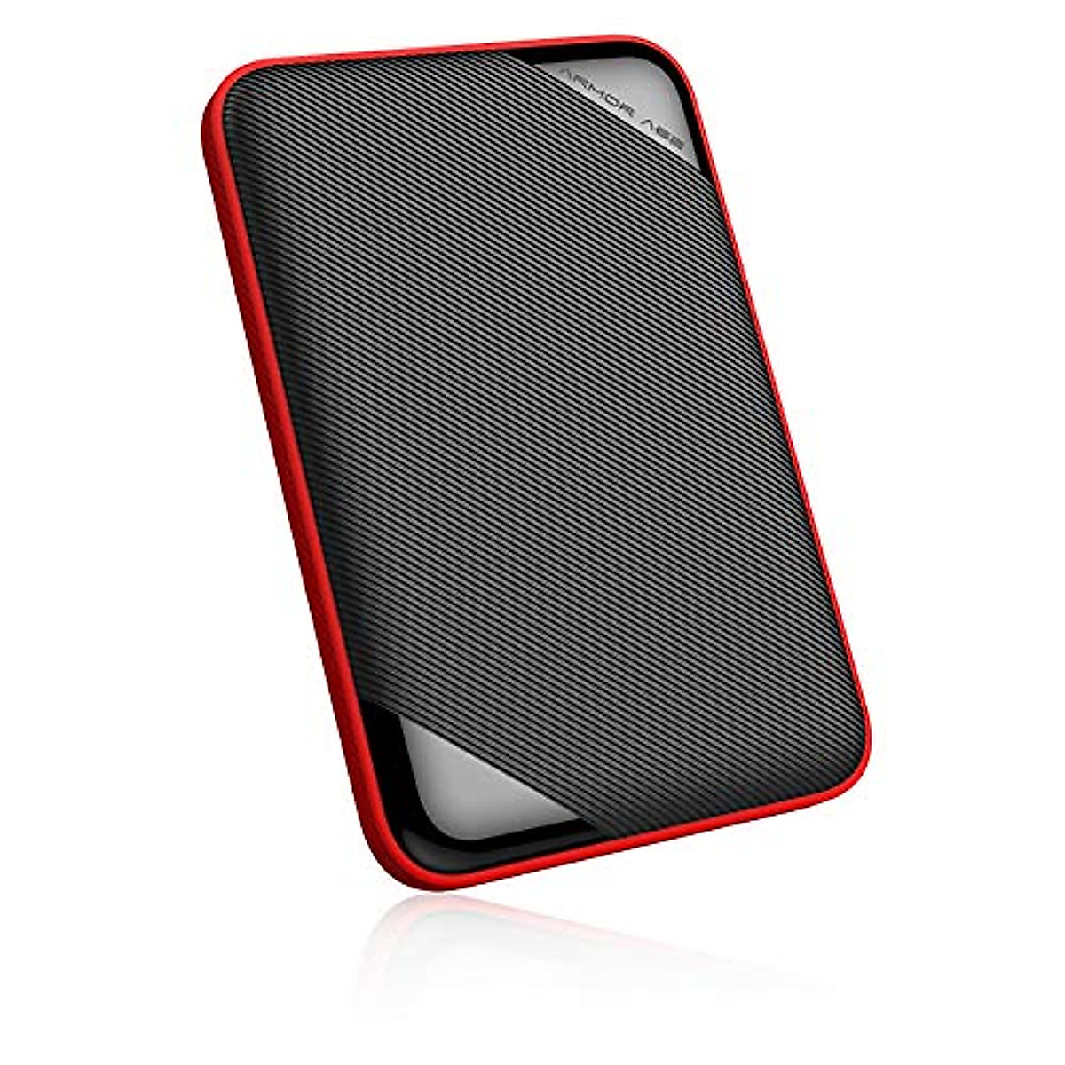 Silicon Power 2 TB Portable Hard Drive Armor A62, IPX4 Water-Resistant and Military-Grade Shockproof (122cm Shockproof Drop Test), Ultra Slim (14.9 mm) - Black