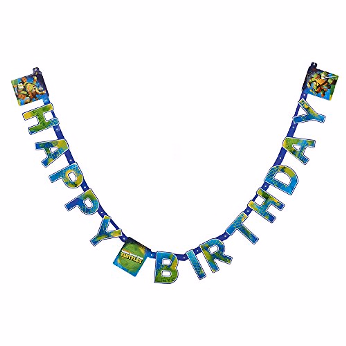 Teenage Mutant Ninja Turtles Birthday Party Banner, Party Supplies