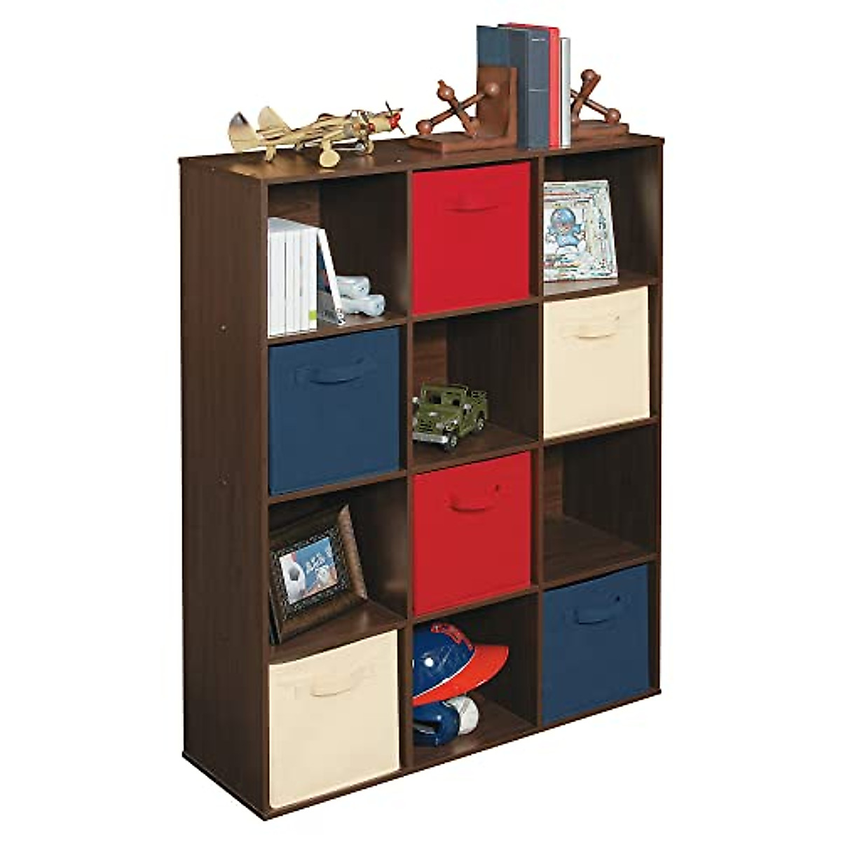 ClosetMaid 1292 Cubeicals Organizer, 12-Cube, Espresso