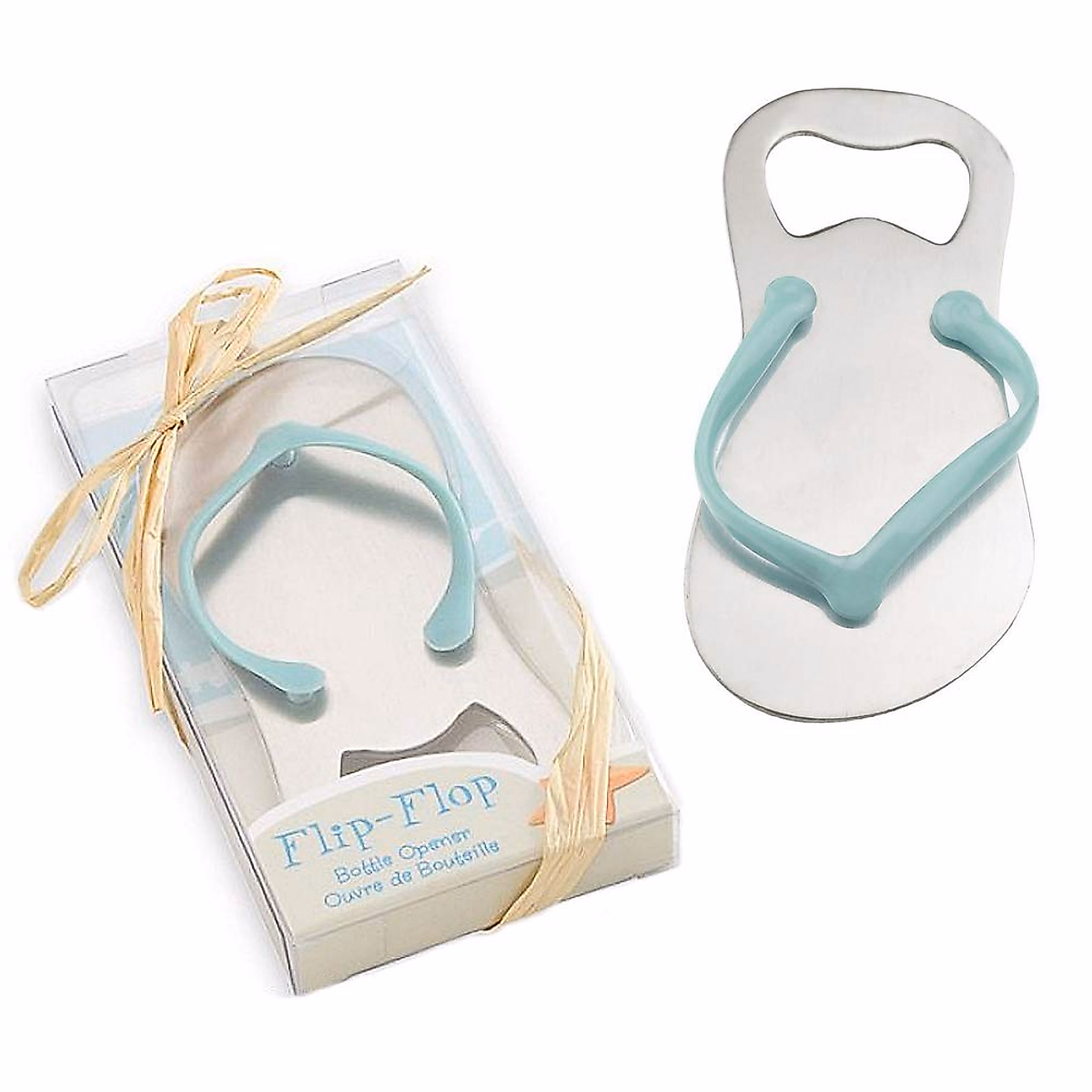 Flever Slipper Shaped Red Wine Beer Bottle Cap Opener (24, Blue)