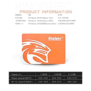 KingSpec 128GB SATA III SSD