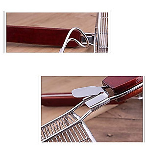 Tenta Tenta Kitchen Stainless Steel Wire Mesh Spider Food Strainer Skimmer, 5.5-Inch, Basket