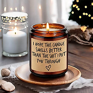 Fairy's Gift Scented Candles - I'm Sorry, I Love You Gifts for Her, Him - Gifts for Mom, Grandma, Wife, Girlfriend - Mothers Day, Thank, Birthday Funny Gifts for Women, Men, Dad, Boyfriend, Husband