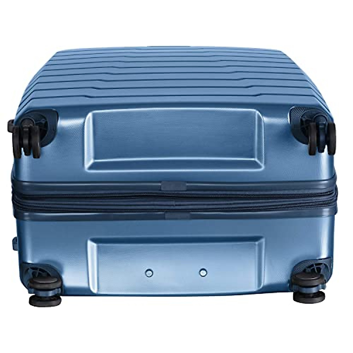 it luggage Prosperous 32" Hardside Checked 8 Wheel Expandable Spinner, Metallic Blue