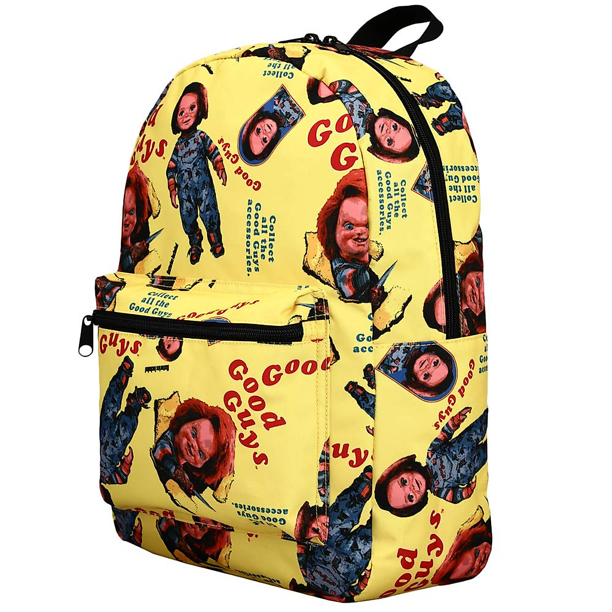 Chucky Classic Horror Movie Yellow All Over Print Tech Backpack