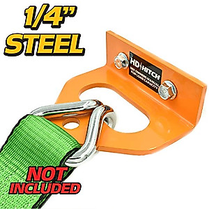 HD Switch Bolt on Tow Hitch Replaces Bad Boy 093-1000-00 MZ, MZ Magnum, ZT, CZT, & Maverick - Extreme Heavy Duty - Versatile Chain Slot