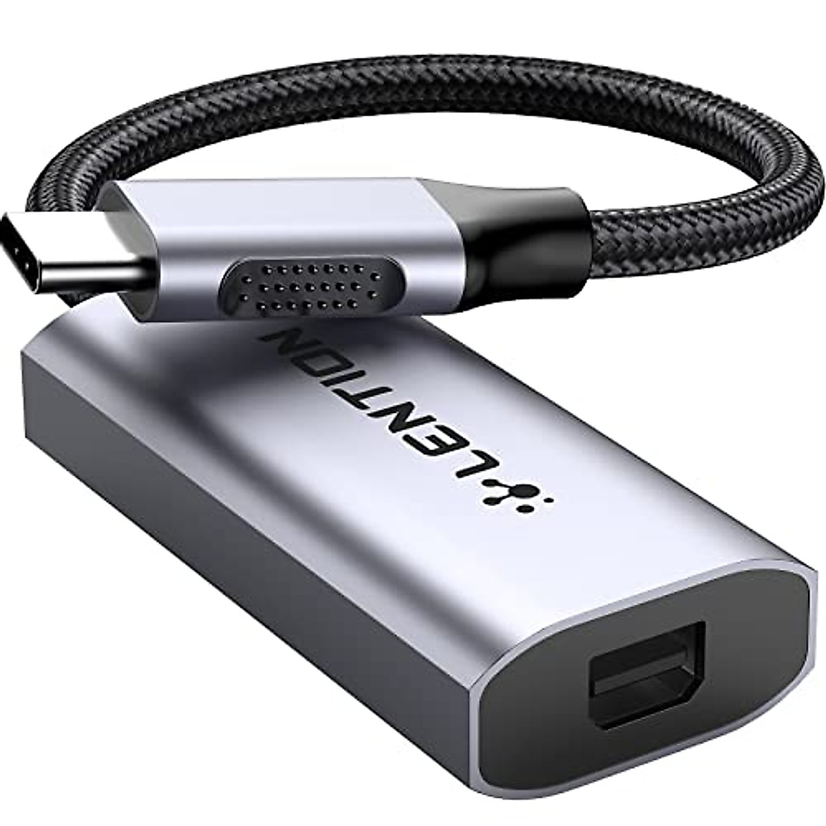LENTION 4K@60Hz USB C to Mini DisplayPort Adapter,USB C Compatible 2023-2016 MacBook Pro,New iPad/Surface/Mac Air,Mini DP Connect Aging Apple Cinema Display,iMac, and More(CU609)