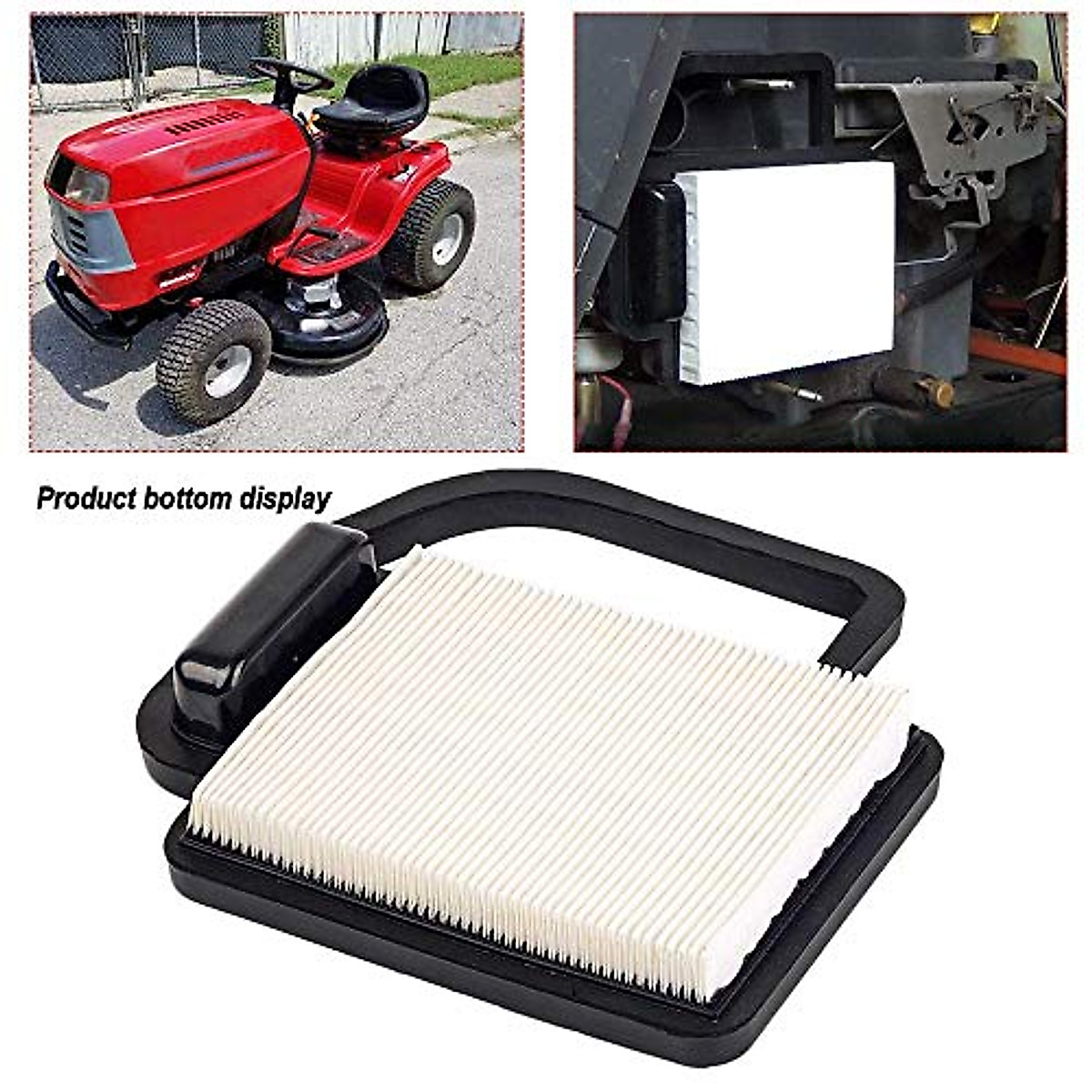 HIFROM Air Filter with Pre Filter Compatible with Kohler SV470-610 15-21 Replace 20-083-06-S 20-083-02S 2008302 Cub Cadet KH-20 883 02-S1 Craftsman 24642 Ariens 21541600