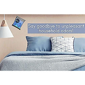 Natural Charcoal Bamboo Bags / 4 Pack / Fresh Order Absorber Bag / for Home, Closet Pet Drawers / Air Deodorizer / Activated Charcoal Bags