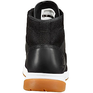 Carhartt Men's Force 5" Lightweight Sneaker Boot Nano Comp Toe Ankle, Black Textile, 10.5