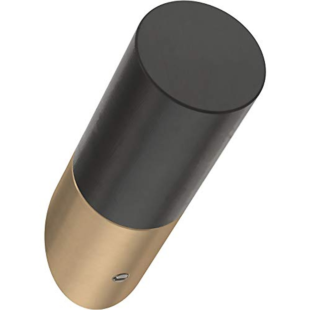 Franklin Brass B41615-BCZ-B 2-1/4" Modern Slant Hook in Black and Champagne Bronze (5 Pack)