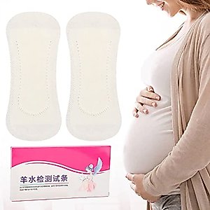 Amniotic Fluid Test Strip, Feminine pH Test, Litmus pH Range Test Strips, PH Indicator Test Strips with Amniotic Fluid Control Chart, PH Test Strip for Maternity Home Use, 2PCS