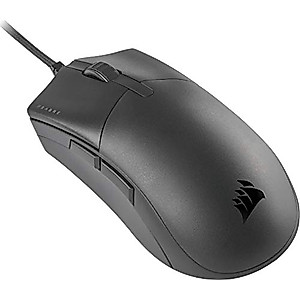 Corsair Sabre PRO Champion Series Gaming Mouse - Ergonomic Shape for Esports and Competitive Play - Ultra-Lightweight 69g - Flexible Paracord Cable QUICKSTRIKE Buttons with Zero Gap