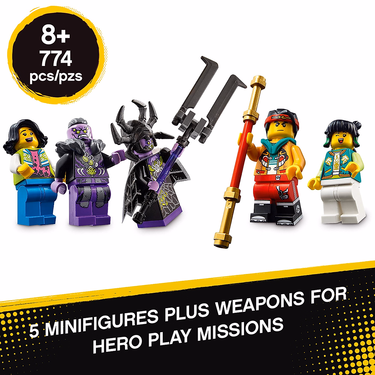 LEGO Monkie Kid: Monkie Kid's Lion Guardian 80021 Building Kit (774 Pieces) Amazon Exclusive