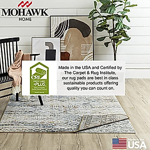 Mohawk Home 8' x 10' 1/4 Rug Pad 100% Felt Protective Cushion, Premium Comfort Underfoot – Safe for All Floors