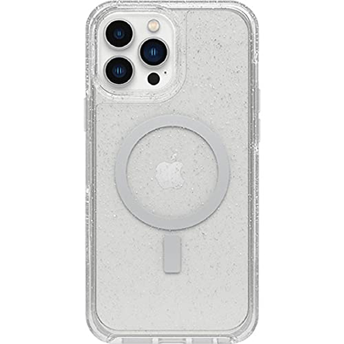 OtterBox Symmetry Clear Series+ Antimicrobial Case with MagSafe for iPhone 13 Pro Max & iPhone 12 Pro Max (Only) - Non-Retail Packaging - Stardust (Clear Glitter)