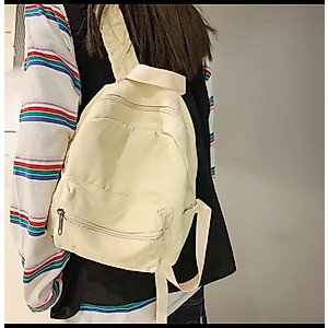 XPONNI Small Backpack Purse for Teen Girls Grunge Accessories Purse Backpack for Women Mini Backpack Purse (Black)