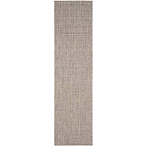 SAFAVIEH Courtyard Collection Runner Rug - 2'3' x 10', Beige & Brown, Non-Shedding & Easy Care, Indoor/Outdoor & Washable-Ideal for Patio, Backyard, Mudroom (CY8521-36312)