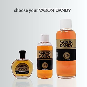 VARON DANDY Men's Classic Eau de Toilette, Woody & Spicy, Refreshing, Invigorating, Fresh Scent 3.3oz