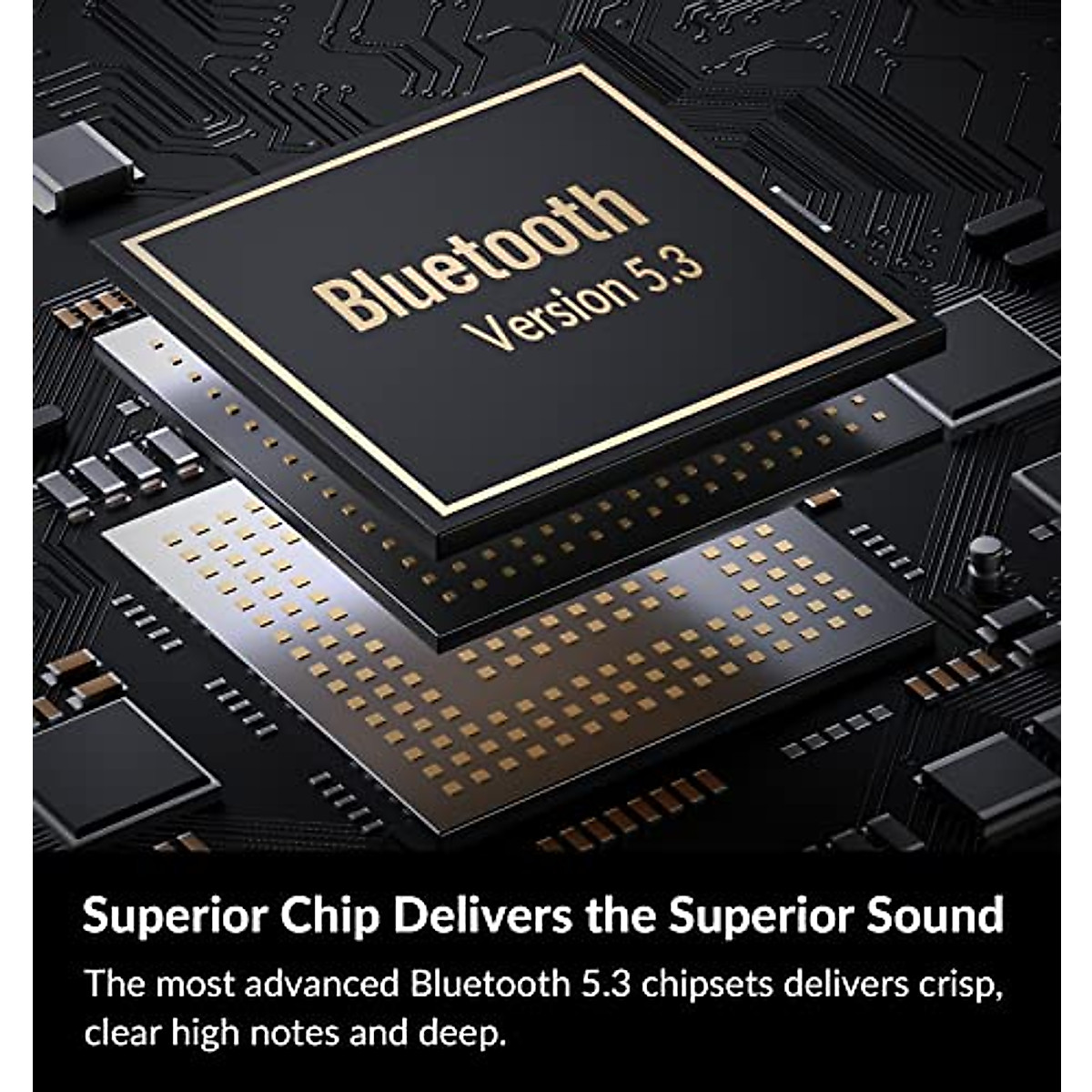 TONEMAC M3 Active Noise Cancelling Wireless Earbuds, Bluetooth 5.3 Headphones with 4 Mics ENC Clear Calls, 30H Playtime, Immersive Deep Bass Earphones, Transparency Mode, in-Ear Lightweight, White