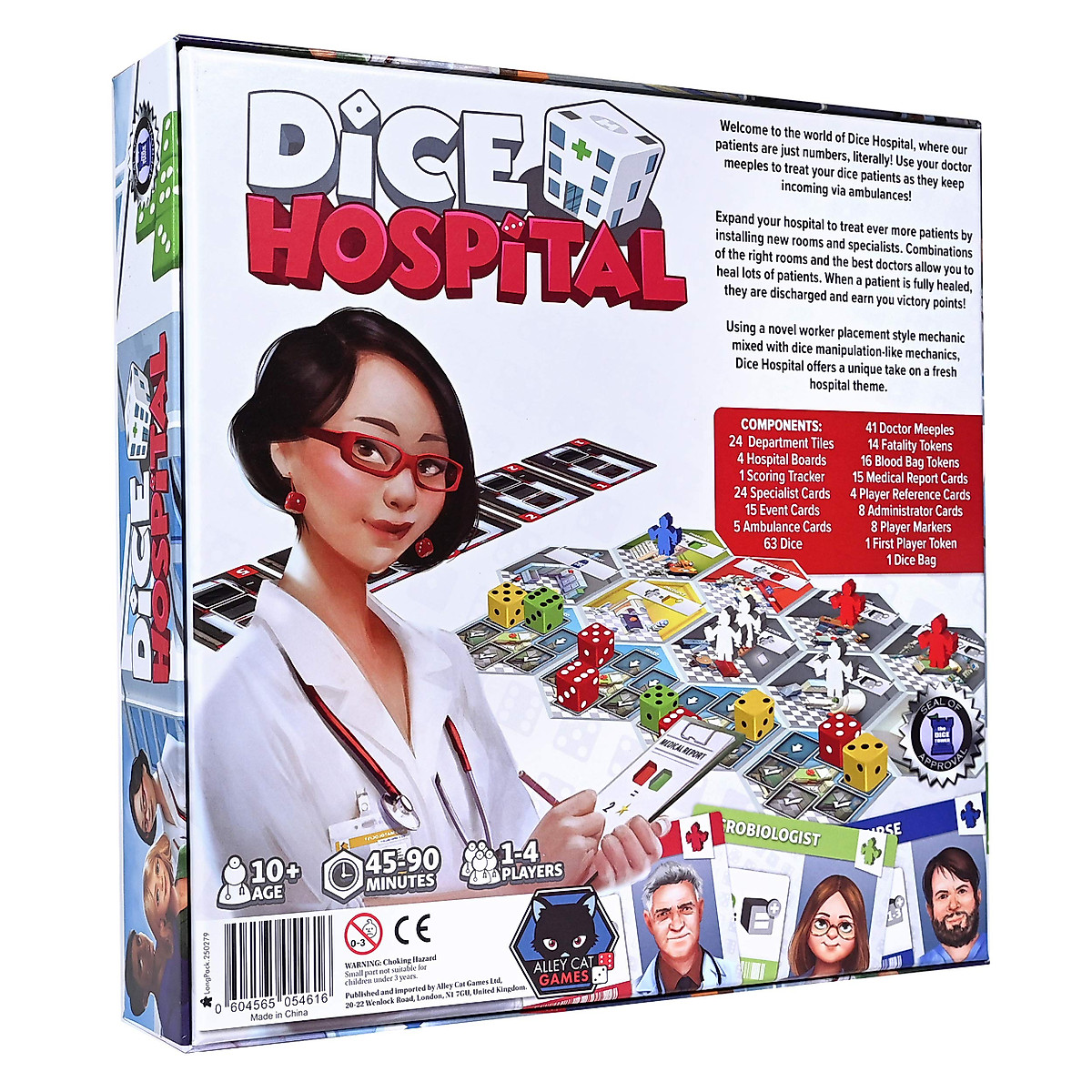 Alley Cat Games Dice Hospital, Mixed Colours