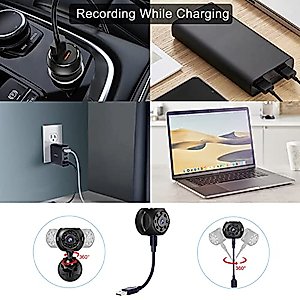 Spy Camera Wireless Hidden Mini WiFi Camera FULL HD Clear Live Video Built-in Battery Tiny Compact Indoor Security Cam with Phone App Easy Setup Smallest Home Surveillance Nanny with Night Vision