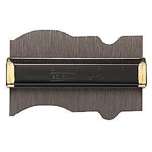 General Tools Contour Gauge 837 - 6" Angle Finder Tool for Home Improvement - Gadgets for Men