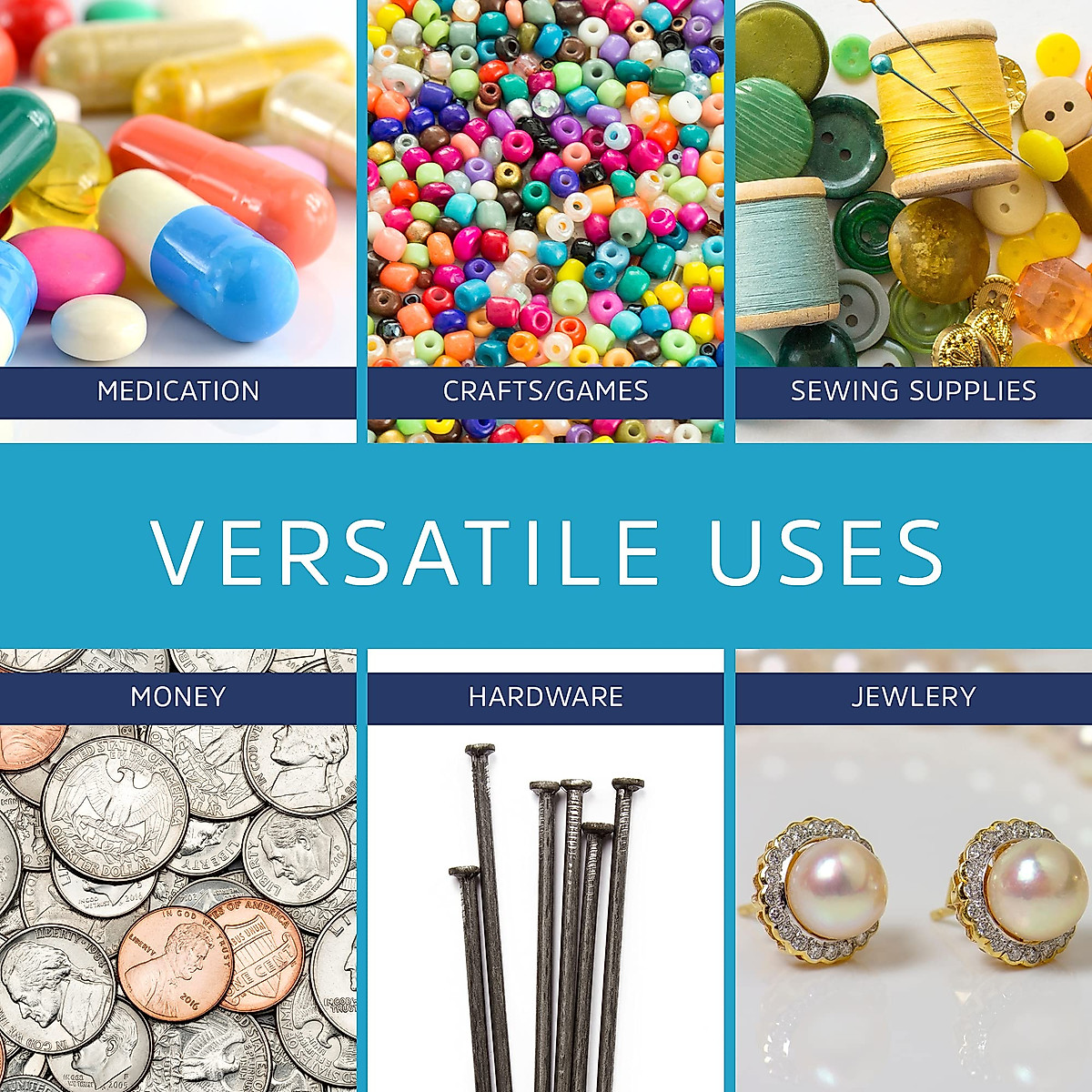 2.5 X 3 inches, 4 Mil Clear Reclosable Zip Bags, Case of 100 - GPI Brand