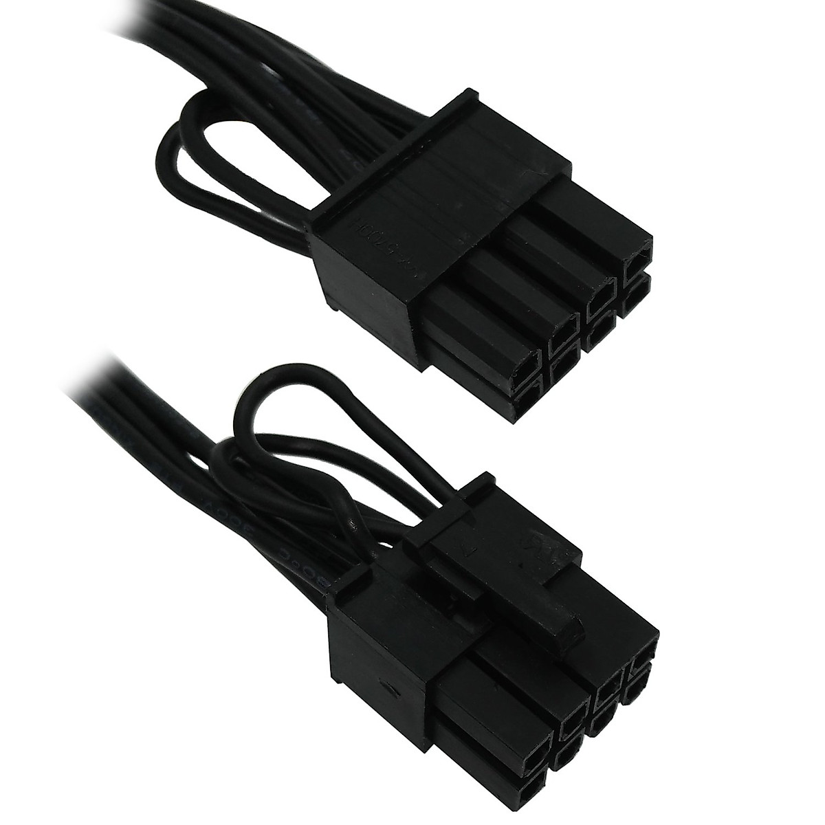 Mini 6 Pin to 8 Pin PCI Express Video Card Power Adapter Cable for Mac Pro Tower/Power Mac G5 14-inch(35cm) (Pack of 2) COMeap