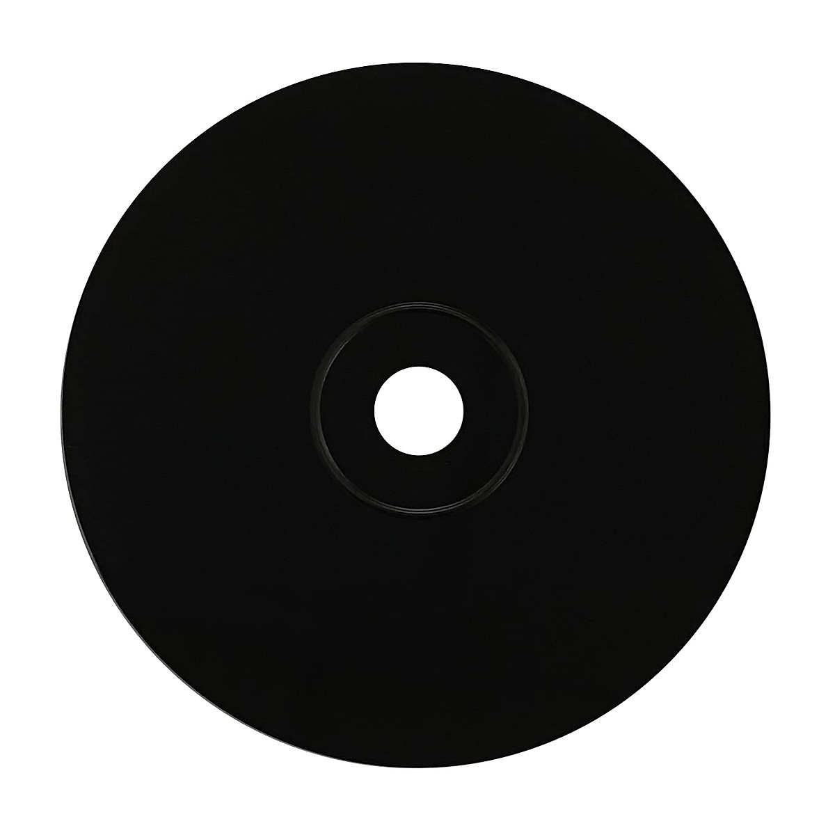 MediaPro Blank CD - Professional Grade Vinyl CD-R with White Inkjet Printable Center and Black Recording Surface - 25 Pack