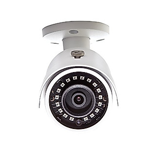 Q-See QCA8075B 4MP High Definition Analog Bullet Security Camera (White)