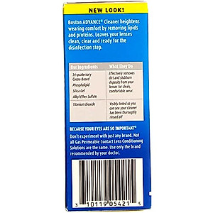 Bausch & Lomb Boston Advance Cleaner 1 oz (Pack of 5)