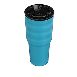 Grizzly Grip Cup 32 oz Tumbler | Stainless Steel | Vacuum Insulated with TwistTop Lid | For Coffee Car Travel Beach Camping Hiking Hunting Fishing | Glacier