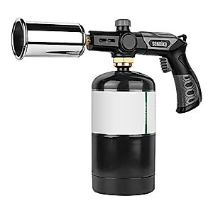 Sondiko Powerful Grill & Cooking Torch L8010, Sous Vide, Propane Kitchen torch, Campfire Starter,  Adjustable Flame Thrower Fire Gun for Steak, BBQ and Baking