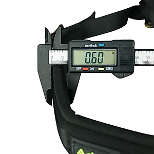 adorence Saxophone Neck Strap with Cushioned Padding & Swivel Metal Hook - Comfortable Sax Strap for Tenor, Alto- Black, Metal Adjuster