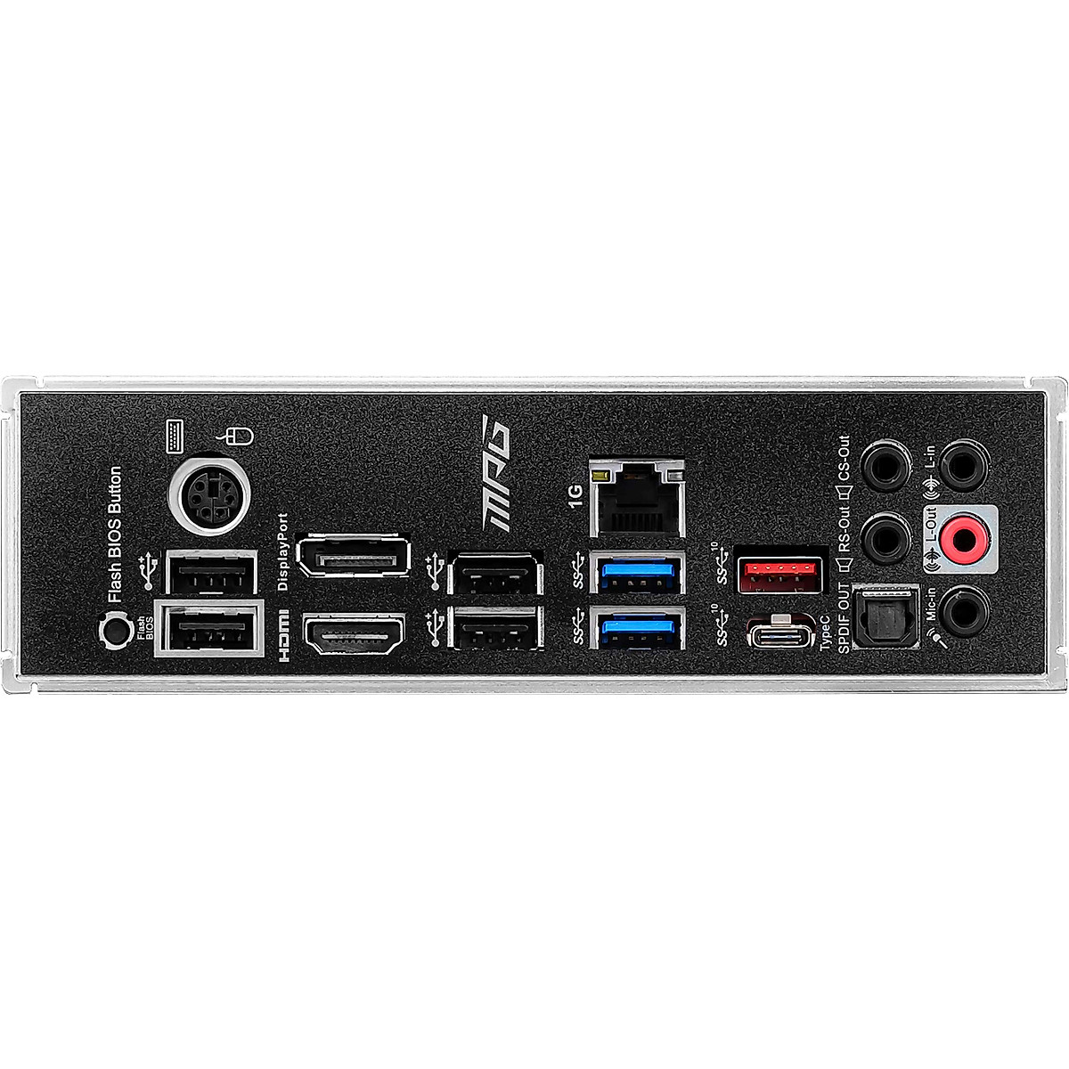 MSI MPG B550 GAMING PLUS Gaming Motherboard (AMD AM4, DDR4, PCIe 4.0, SATA 6Gb/s, M.2, USB 3.2 Gen 2, HDMI/DP, ATX)