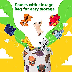 Jade Hare 14 Pcs Wooden Animal Blocks,Stacking Animals Balance Block Toys, Montessori Toys for 3-5 Years Toys Toddlers 1-3 and 2-4 Years Old Boys Girls Birthday Gift Preschool Educational Toys