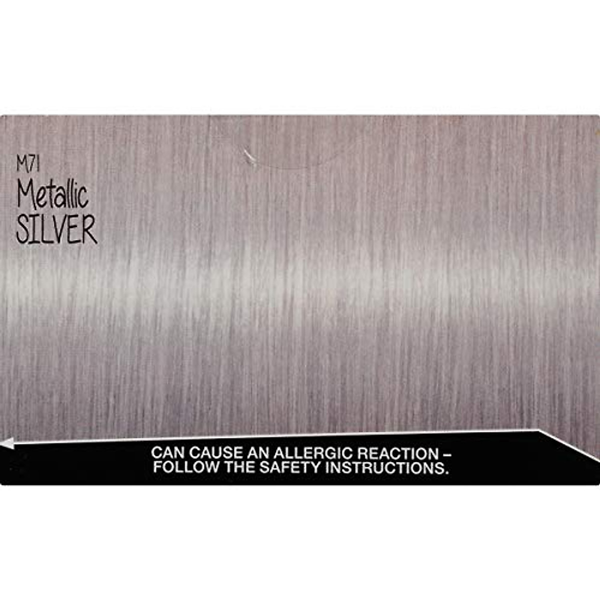 Schwarzkopf Got2b Metallics Permanent Hair Color, M71 Metallics Silver
