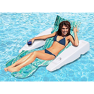 Poolmaster Abstract Adjustable Floating Chaise Lounge