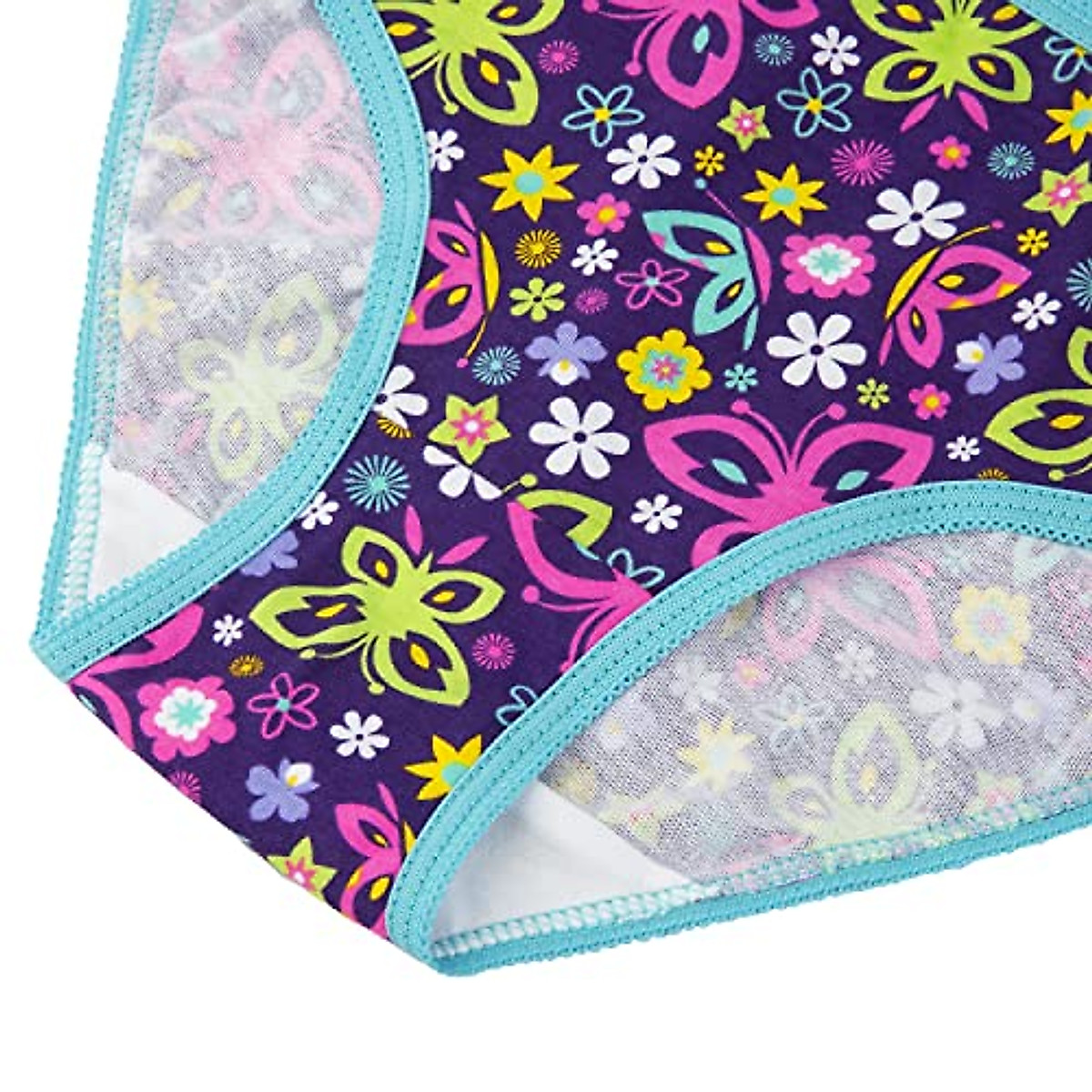 Disney Girls' Encanto 10-Pack 100% Combed Cotton Underwear, Mirabel, Isabela, Luisa and More, Sizes 2/3t, 4t, 4, 6, 8, 2T/3T