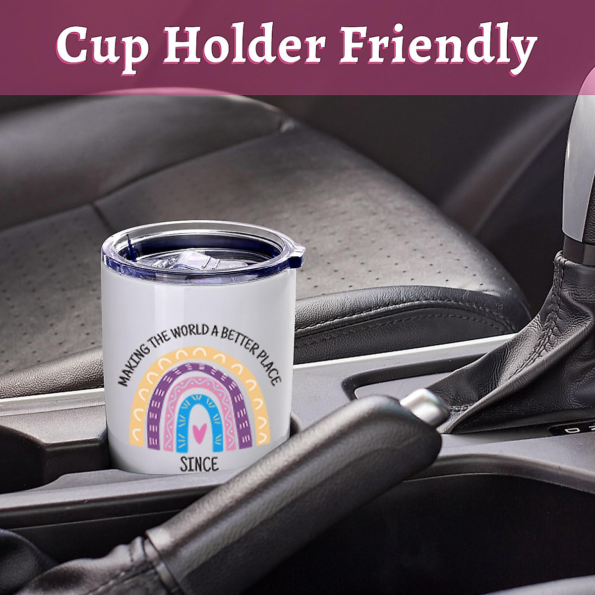 GINGPROUS 60th Birthday Gifts for Women, 1964 Birthday Gifts for Women, 60 Year Old Birthday Gifts, 60th Birthday Gift Ideas, 60th Birthday Decoration, 20oz Stainless Steel Insulated Tumbler with Lid